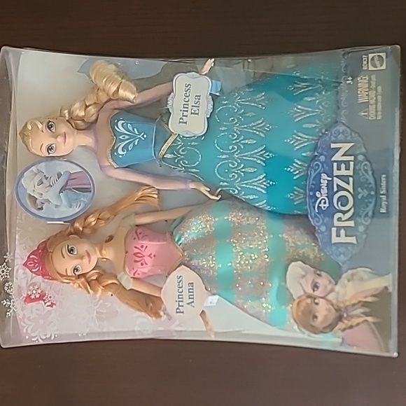 Mattel | Toys | Disney Frozen Princess Anna Elsa Royal Sisters Barbie ...